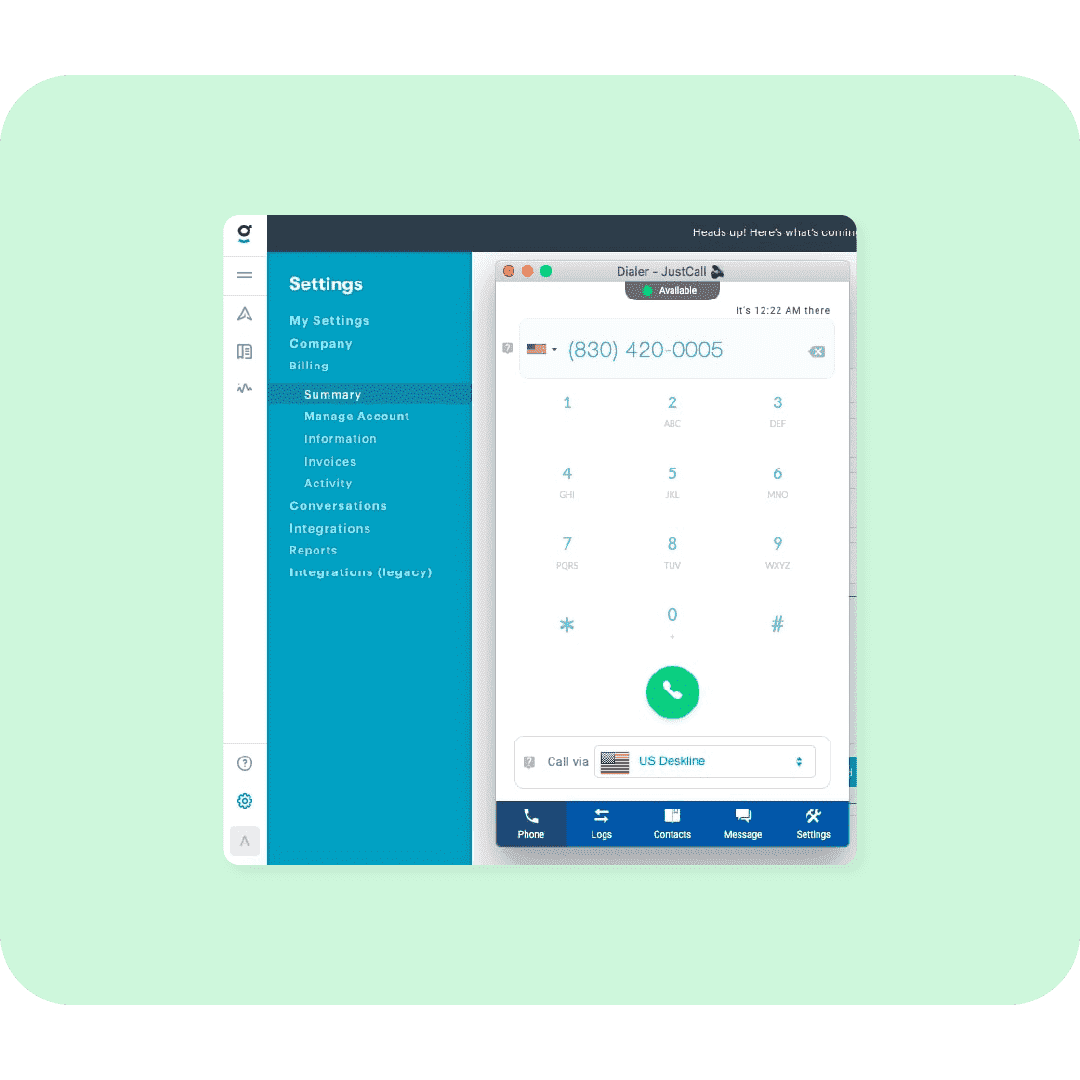Integrate Phone System with Groove | JustCall.io