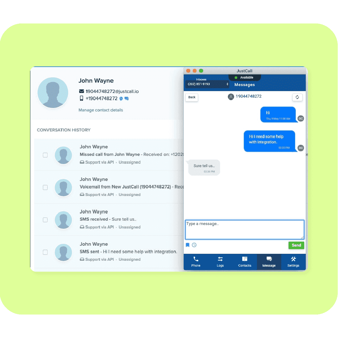 Integrate Reamaze with JustCall | Reamaze Integrations