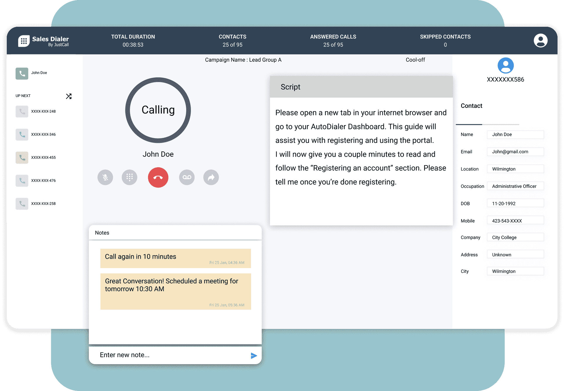 Best dialer system for call center | Sales Dialer by JustCall