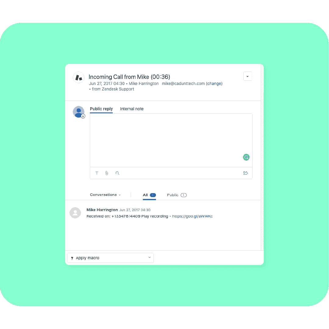 Integrate Phone Calls with Zendesk | JustCall.io