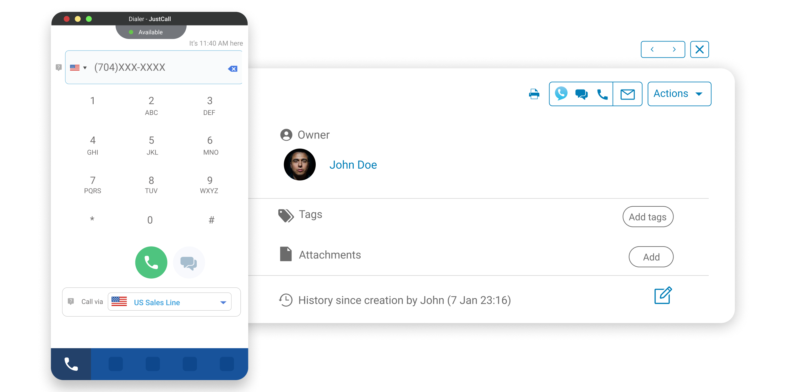 Lead Management Made Easy with JustCall & noCRM.io Phone Integration | JustCall Blog