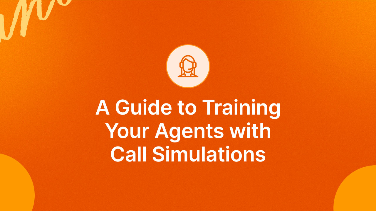 How To Train Agents With Call Simulation