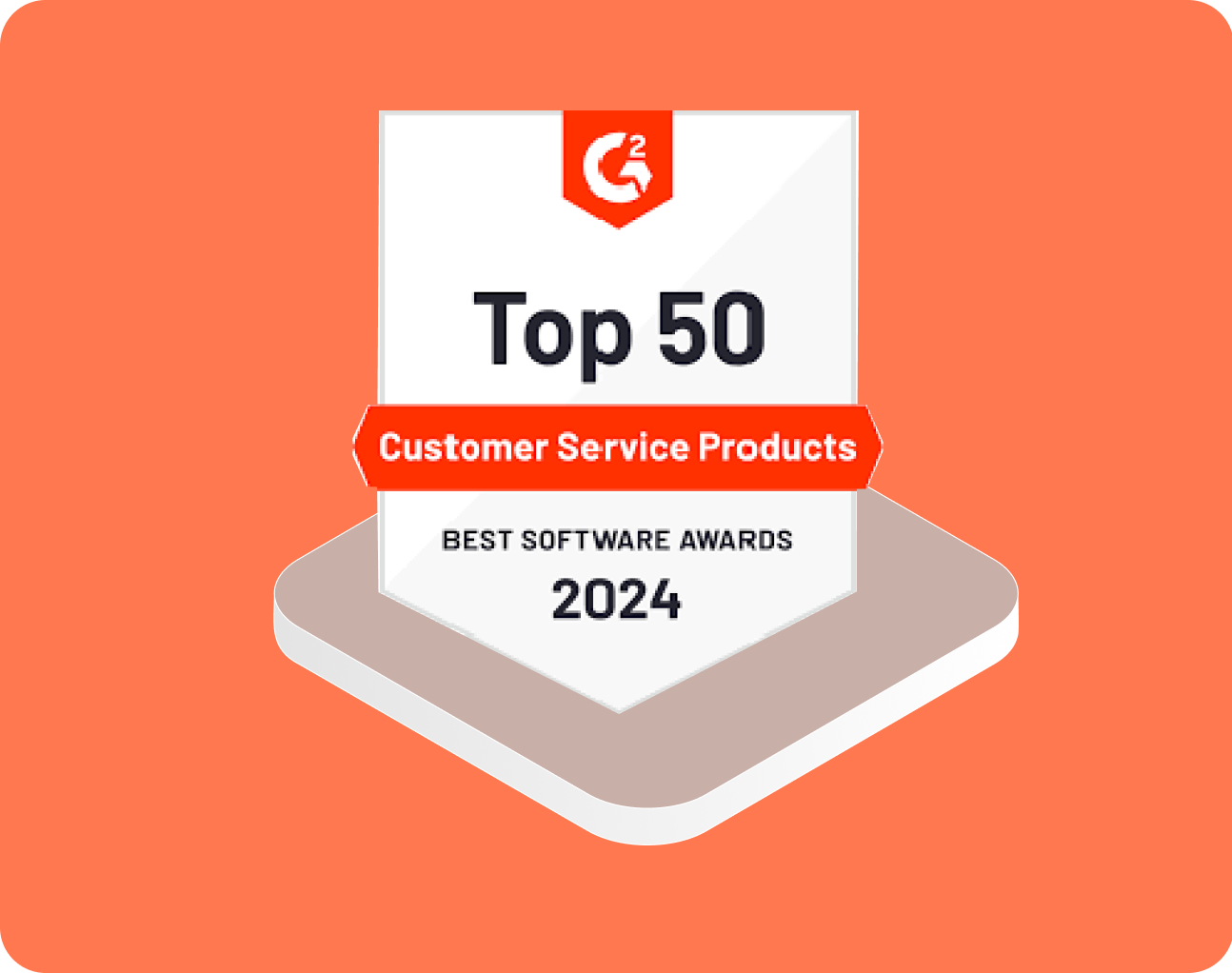 JustCall Named Among Top 50 Customer Service Products for 2024 by G2