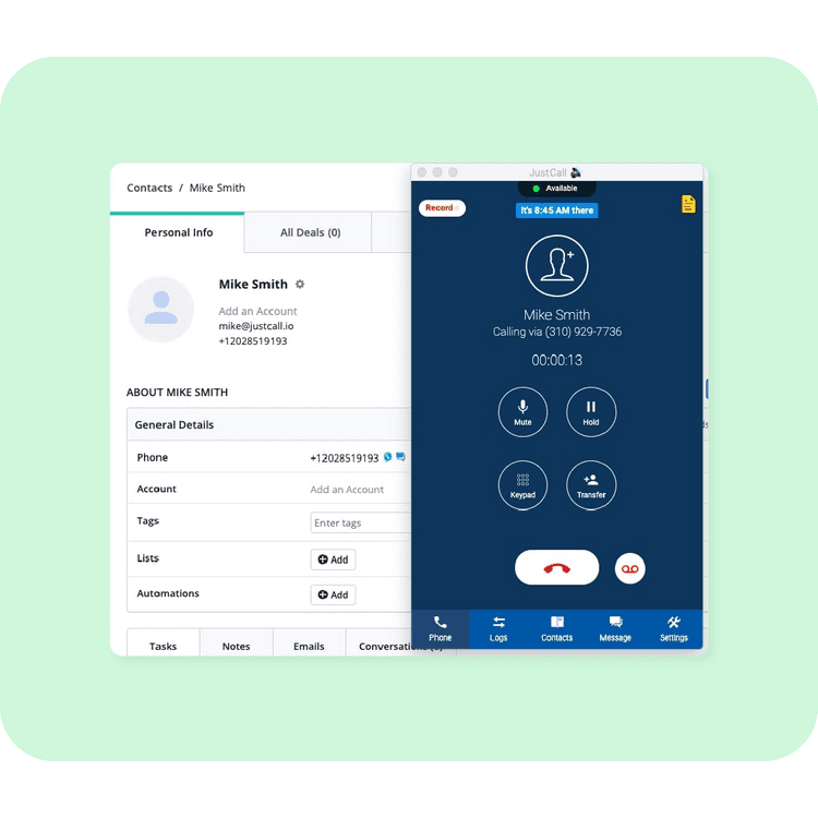 ActiveCampaign Phone System Integration